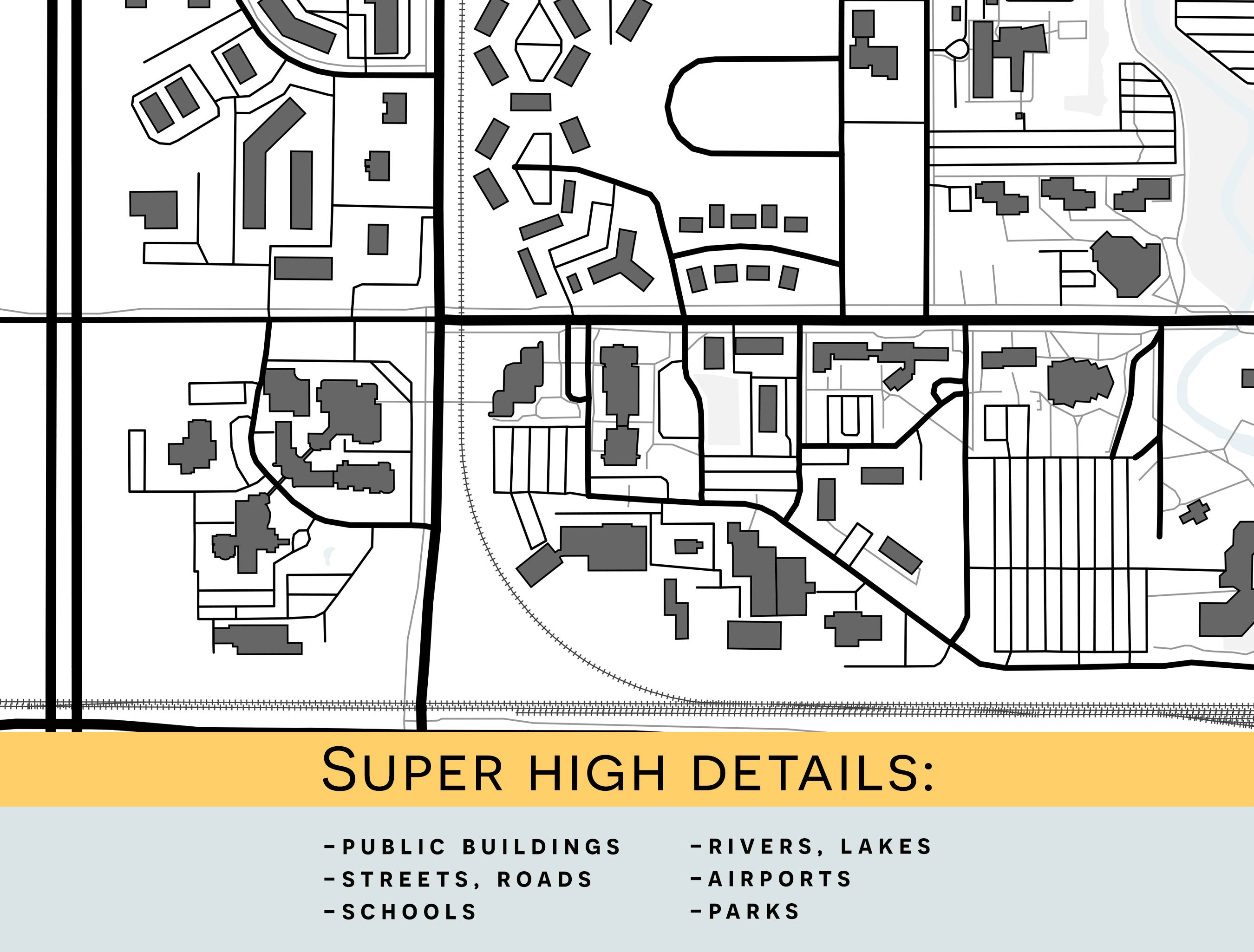 University of North Dakota Map, Grand Forks, ND - Graduation Gift -wall ...