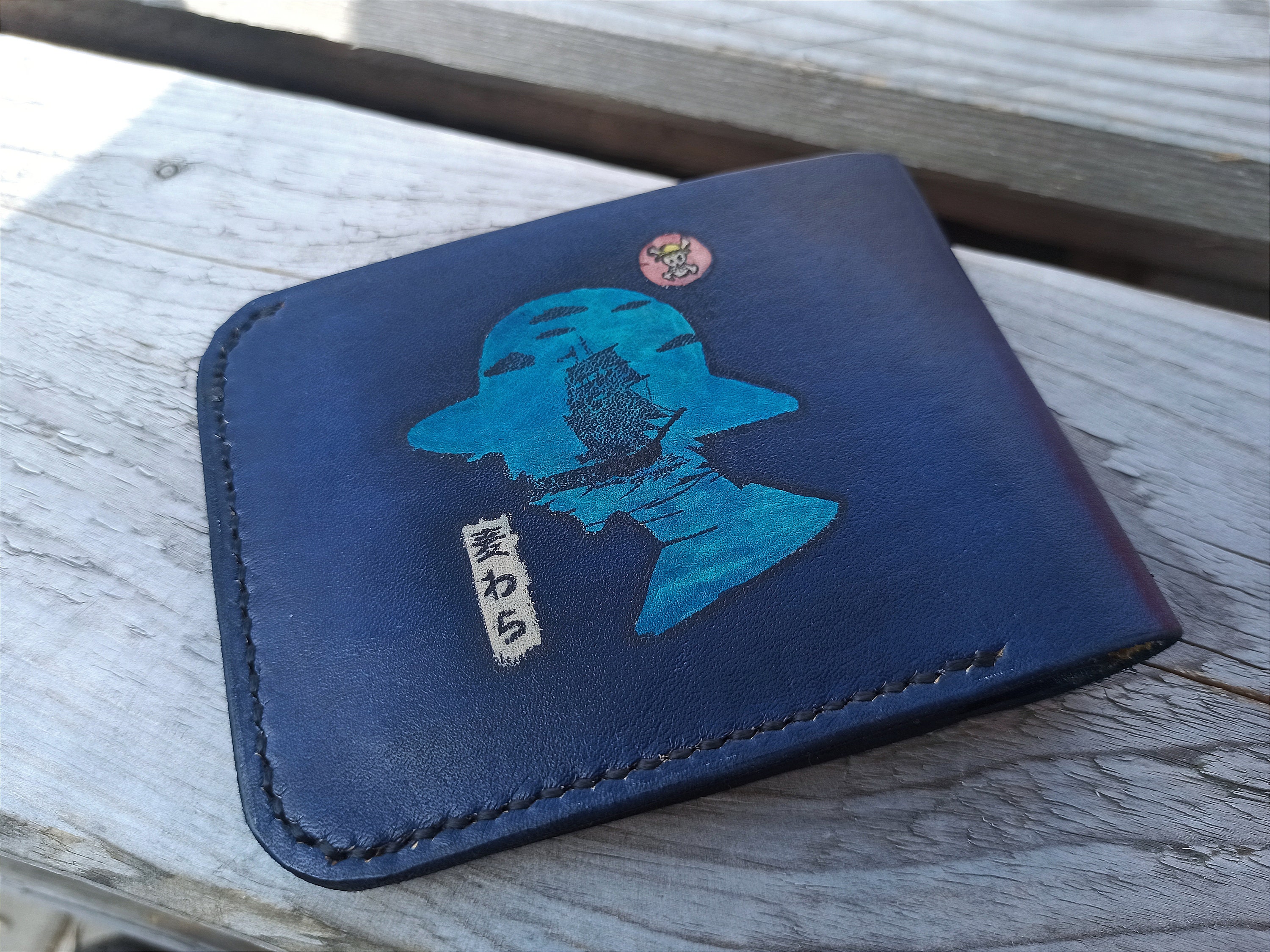 Handmade Wallet in Anime Style. Real Leather. - Etsy