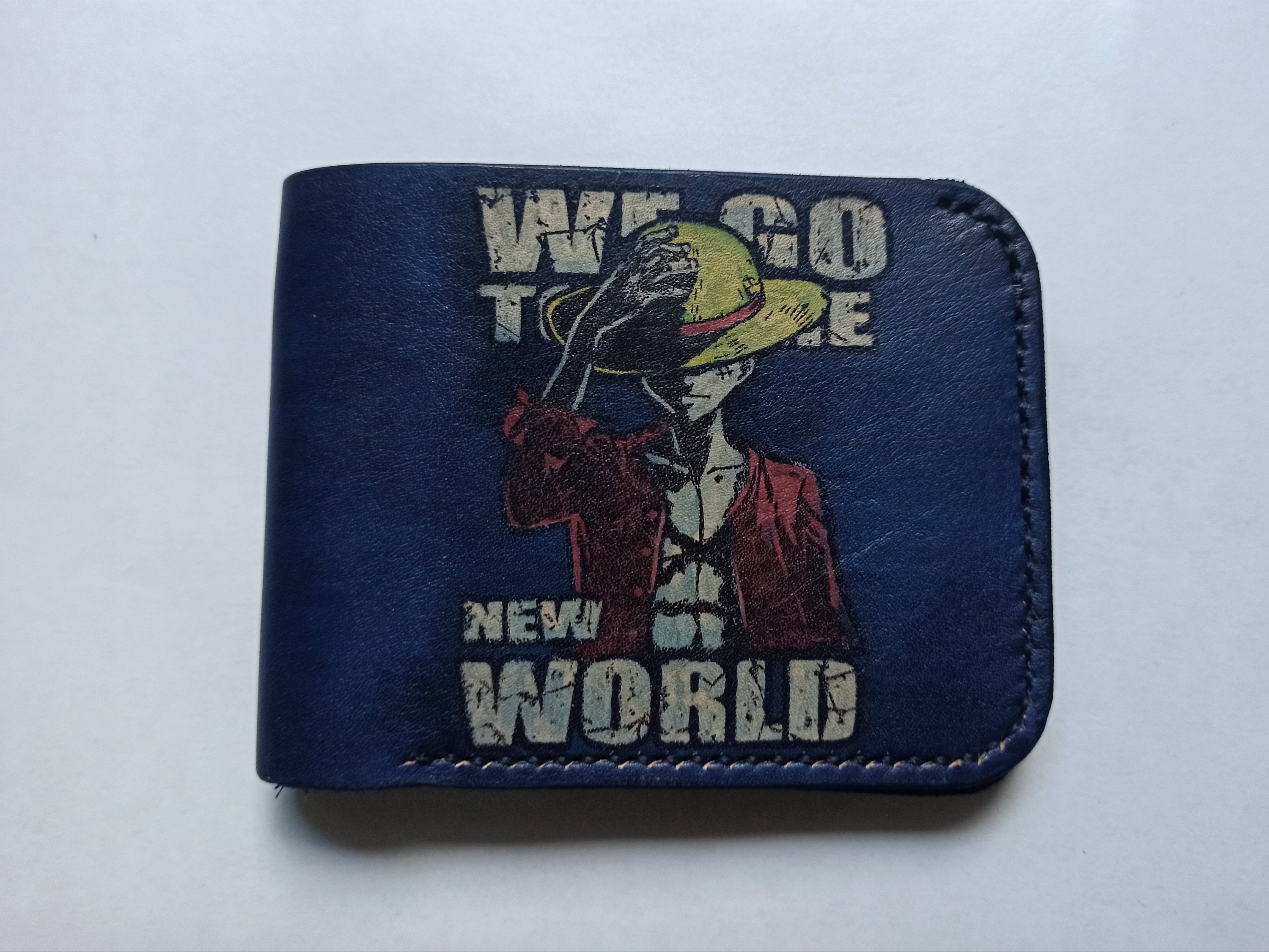 Handmade Wallet in Anime Style. Real Leather. - Etsy