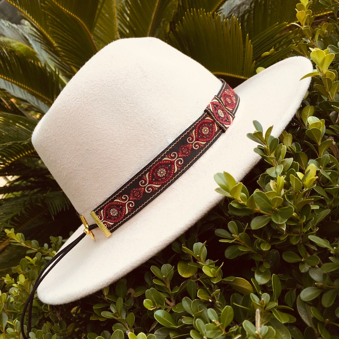 Cowboy Hat Band, Western Hatband, Adjustable Hatband, Custom Hat Band ...