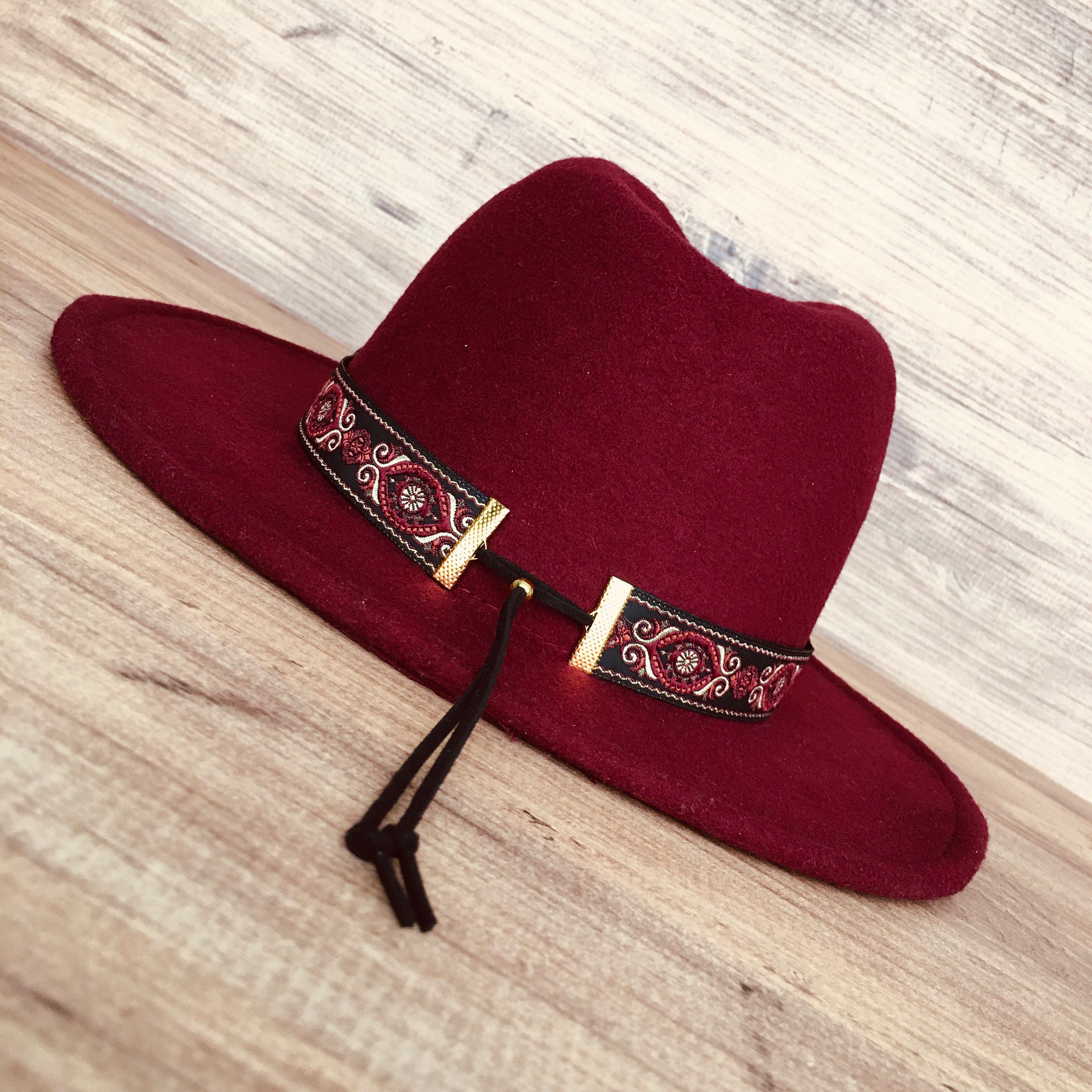 Cowboy Hat Band Western Hatband Adjustable Hatband Custom - Etsy