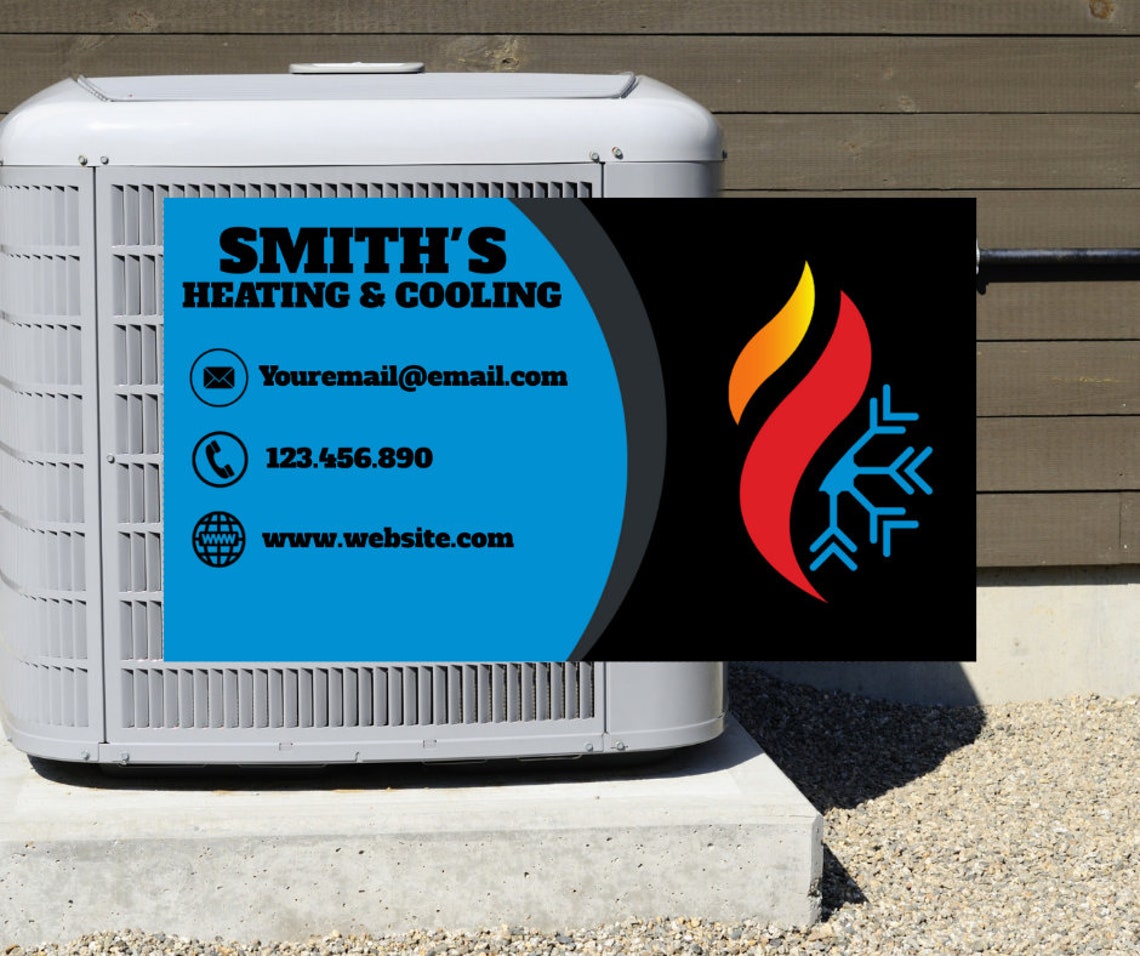 Business Card Air Conditioner,hvac Business Card Examples, Air ...