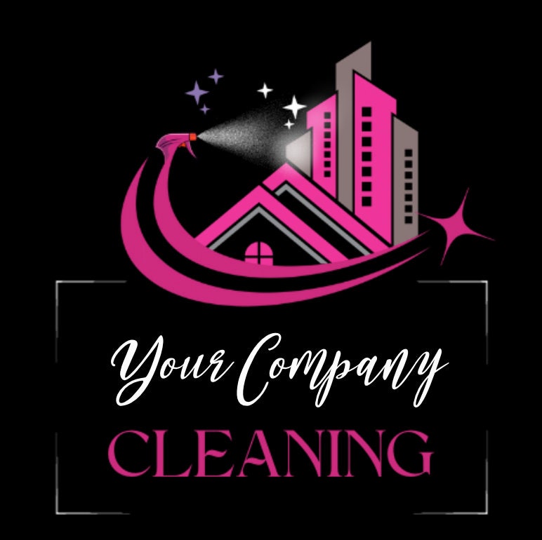 House Cleaning Logo, Cleaning Business Card, Cleaning Services Logo ...