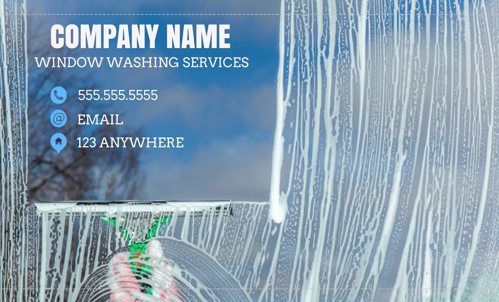 Window Washing Business Cards - Etsy