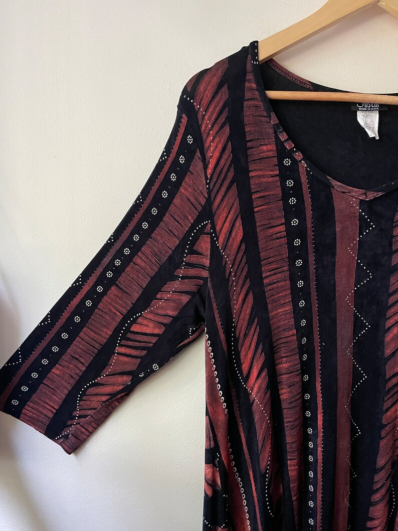 Vintage Jostar Dress | 1990s | Witch Aesthetic | Striped Dress | 90s Aesthetic | Y2K Style ...