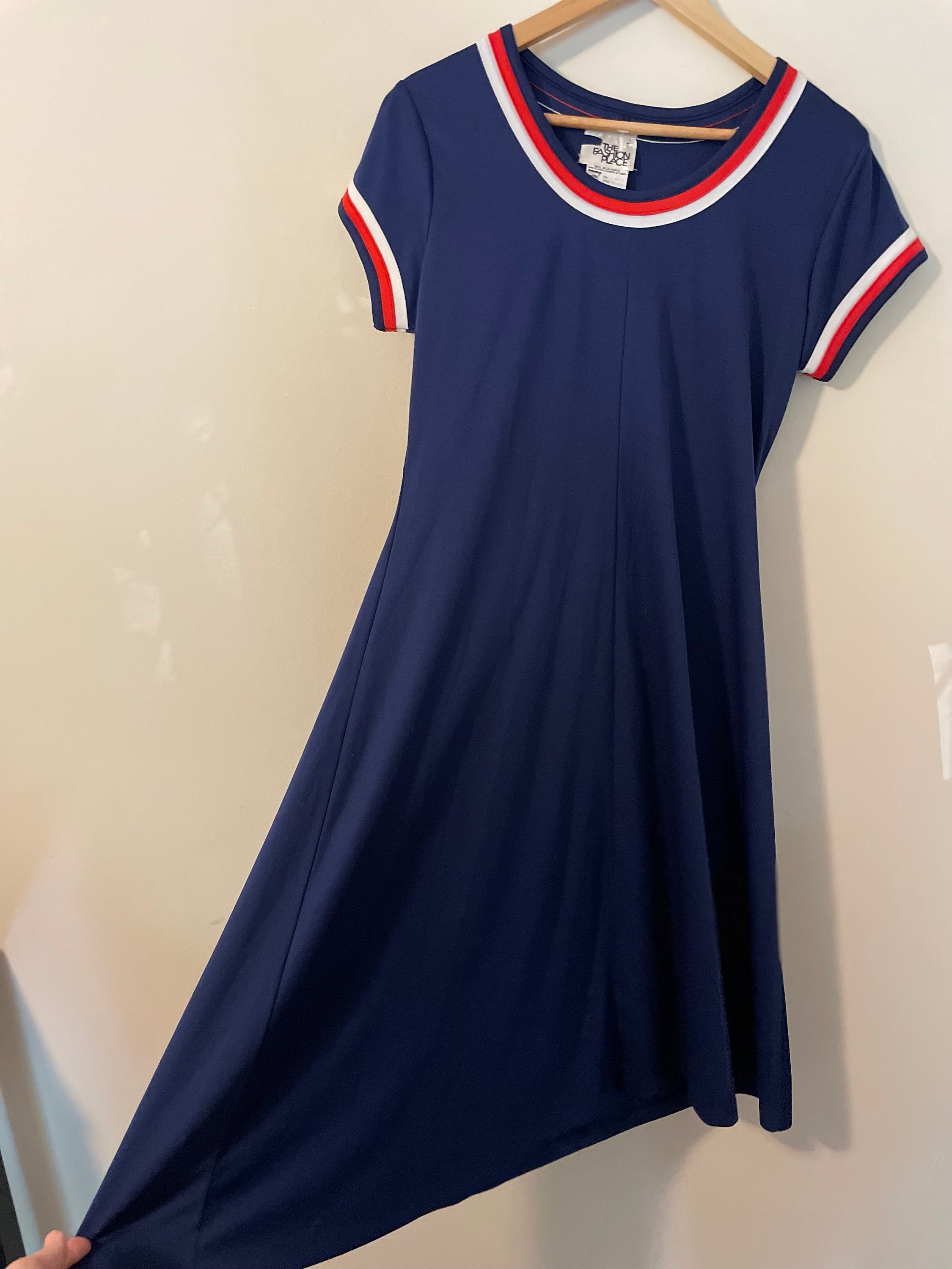 Vintage Mod Dress | 1960s | ILGWU Union | Retro Style | A-line | Red ...