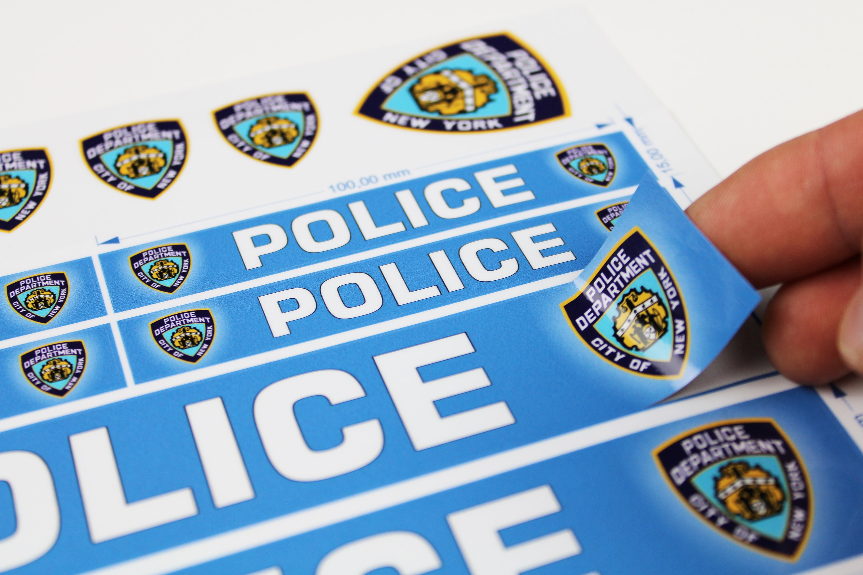 High-quality Stickers POLICE POLICE 12-piece Set Accessories for ...