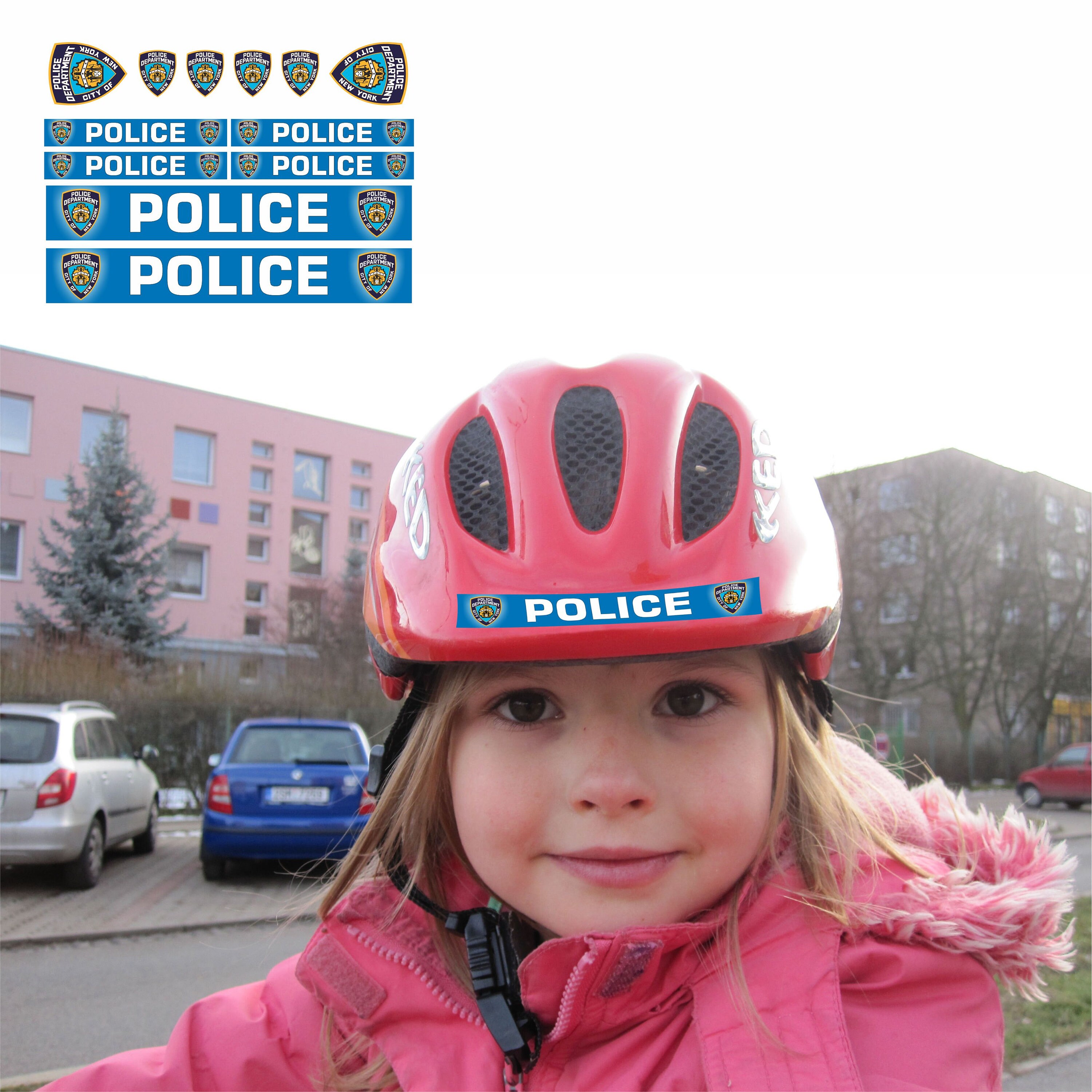 High-quality Stickers POLICE POLICE 12-piece Set Accessories for ...
