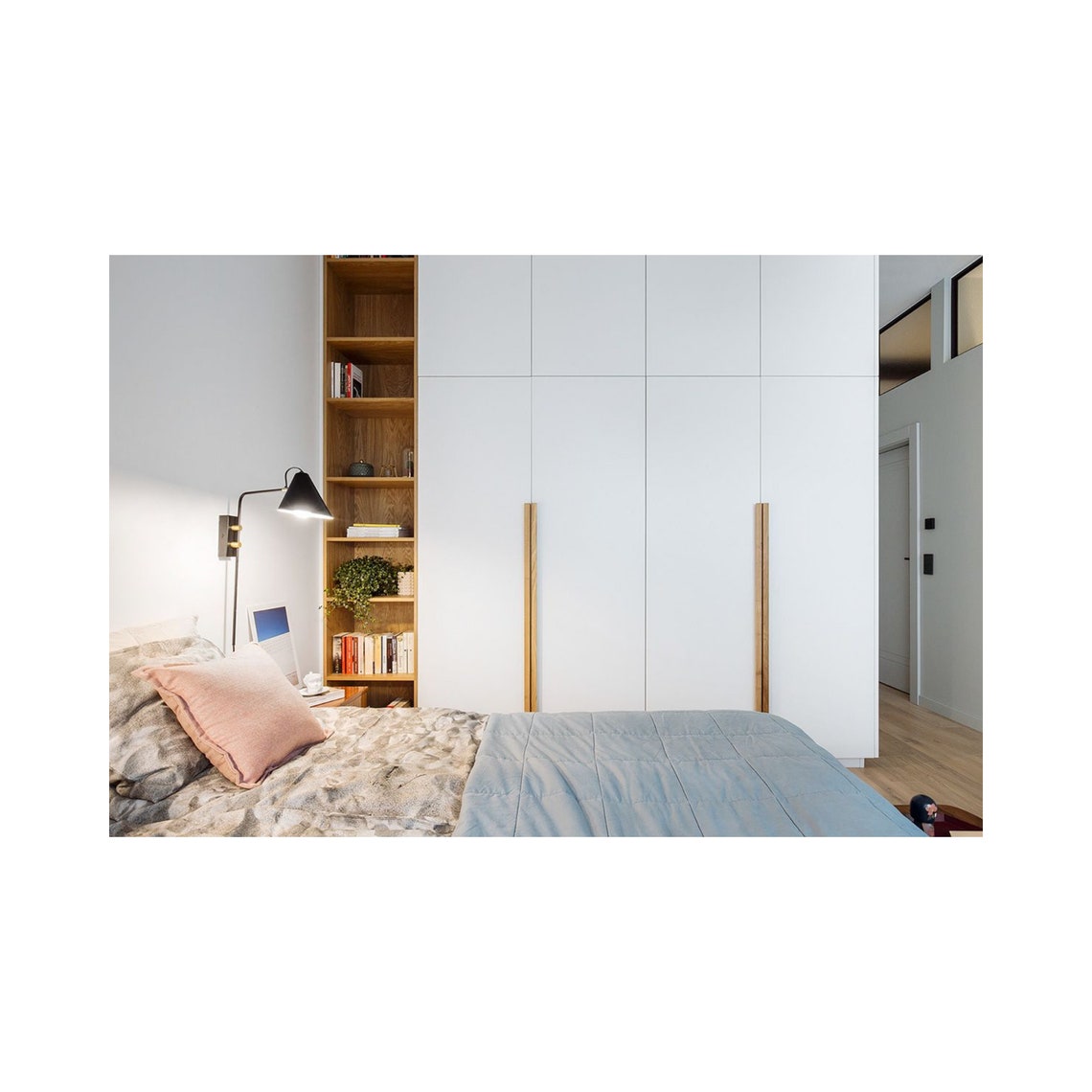 Long Wardrobe Handle Teak Wood - Etsy