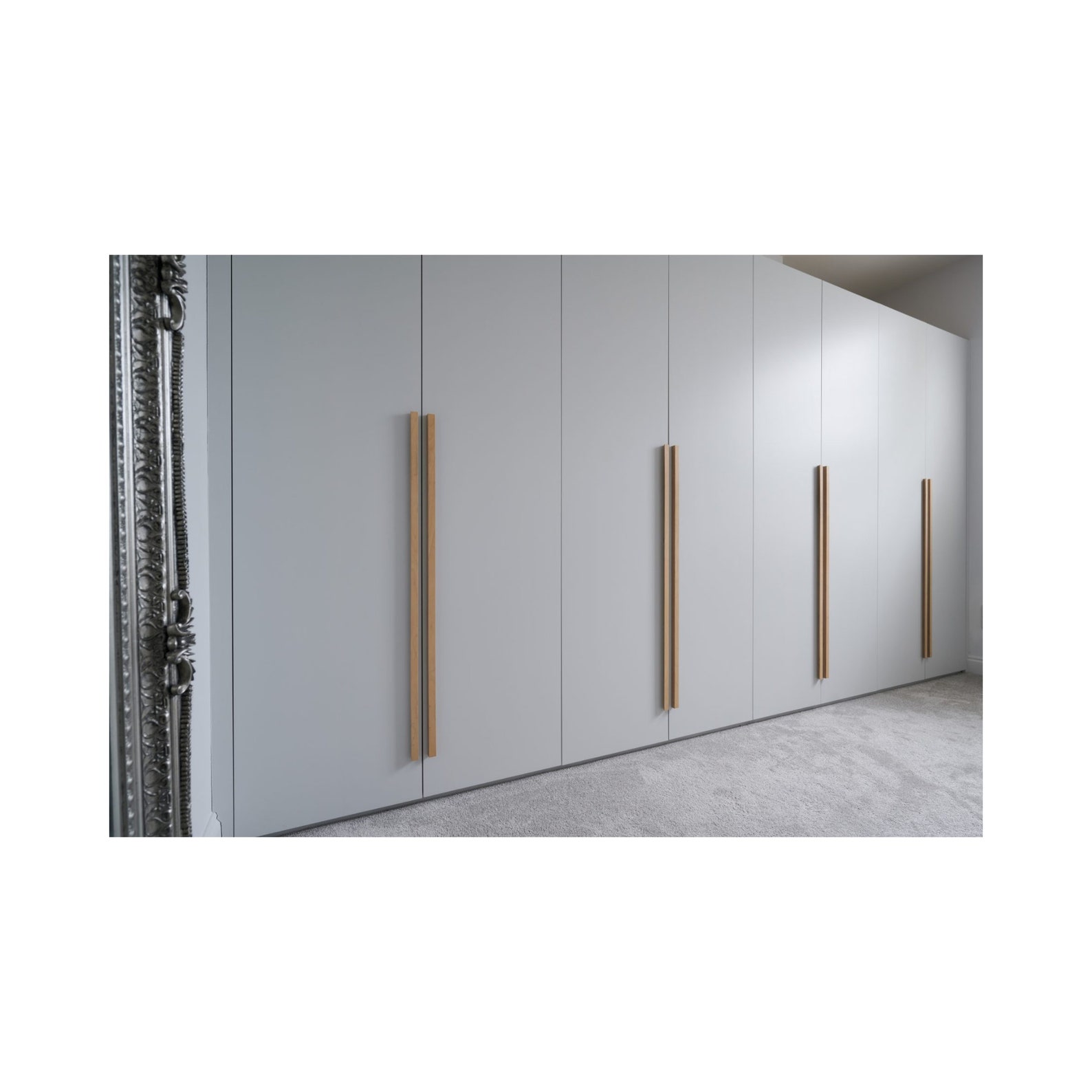 Long Wardrobe Handle Teak Wood - Etsy