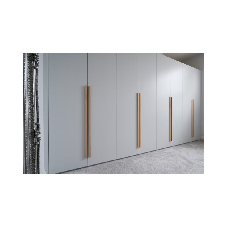 Long Wardrobe Handle Teak Wood - Etsy