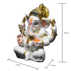 Ganesha Statue 18 Cm ( 7 Inches ) - Etsy