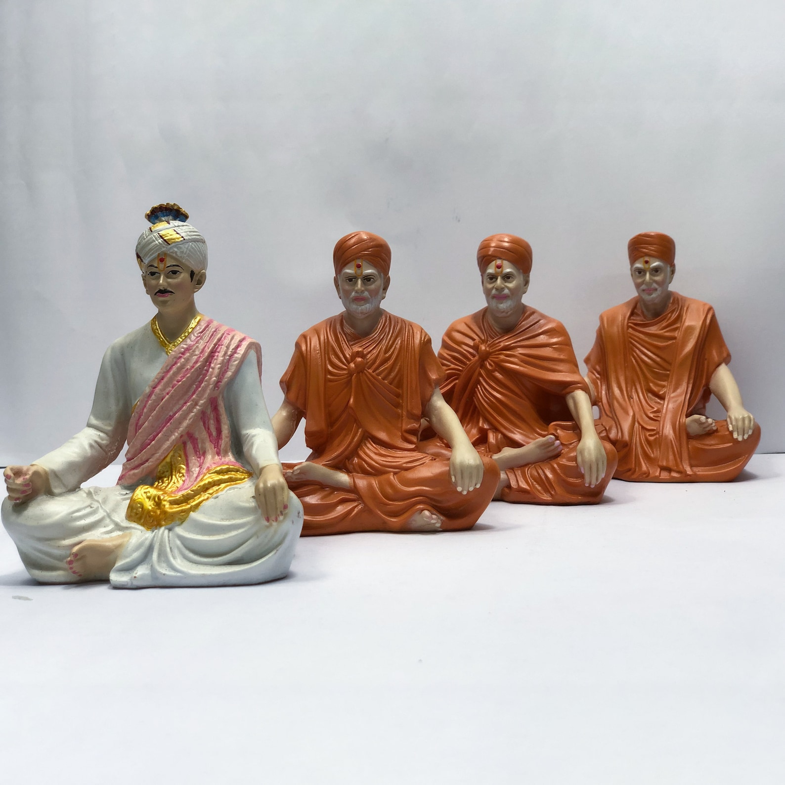 Guru Parampara Statue of Baps, Hand Crafted Colour Statue. - Etsy