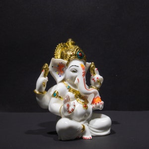 Ganesha Statue 18 Cm ( 7 Inches ) - Etsy