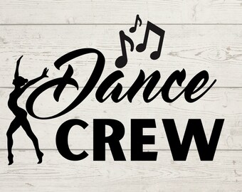 Dance Crew Svg - Etsy