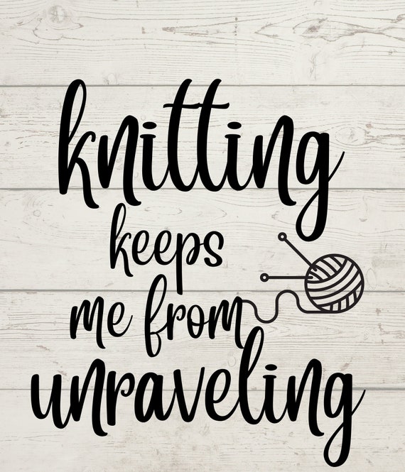 Knitting Svg File Cricut Craft Instant Download Knitting - Etsy