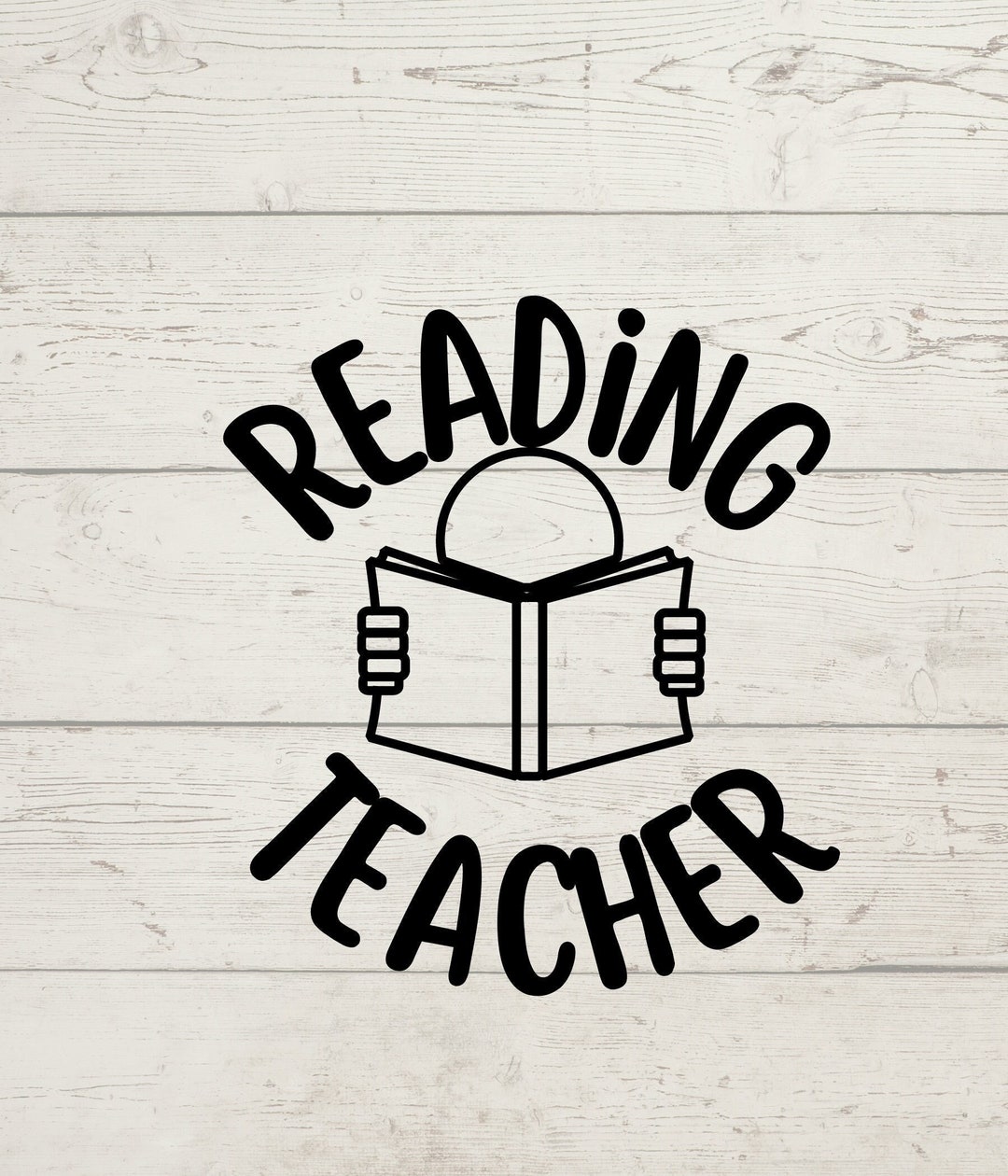 Reading Teacher Svg Cricut Download File, Teacher Svg Png Instant ...