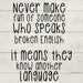 Bilingual SVG Cricut File, English as a Second Language SVG PNG Instant ...