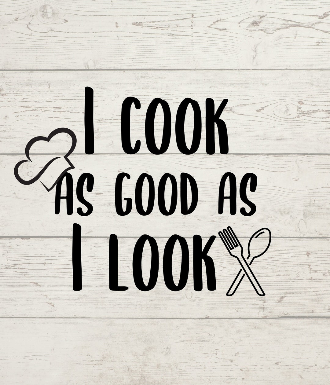 Cook SVG Cricut Design Gift for Chef Instant Download Printable Funny ...