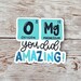 Oxygen Science Sticker - Periodic Table Element Sticker, Motivational ...