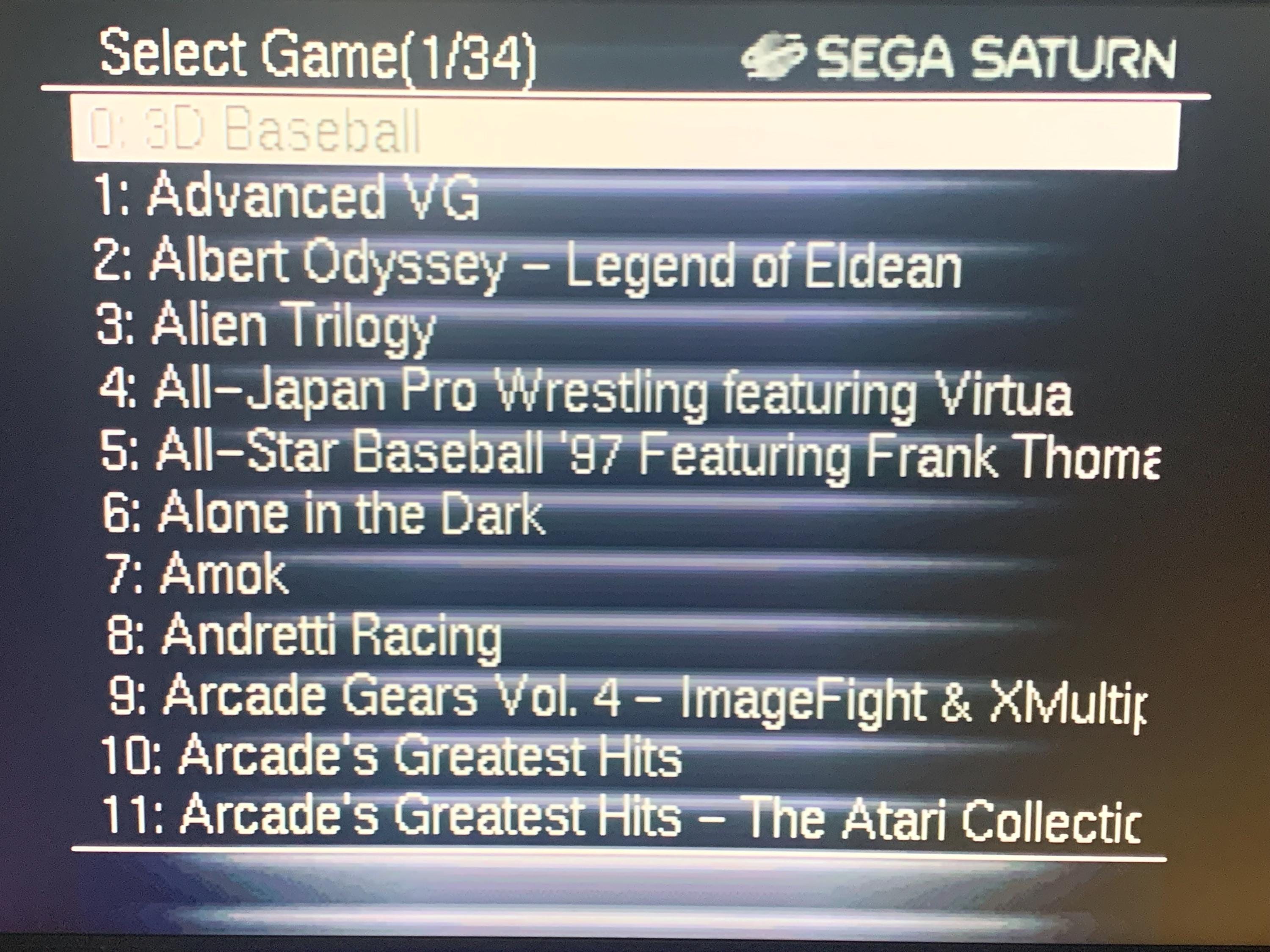 Sega Saturn Saroo 256GB SD Card Only: Pre-programmed for Saroo, Fenrir ...