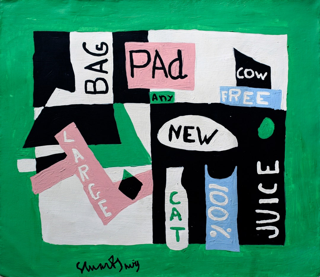 Stuart Davis Signed Canvas Vintage Abstract Modern Art - Etsy