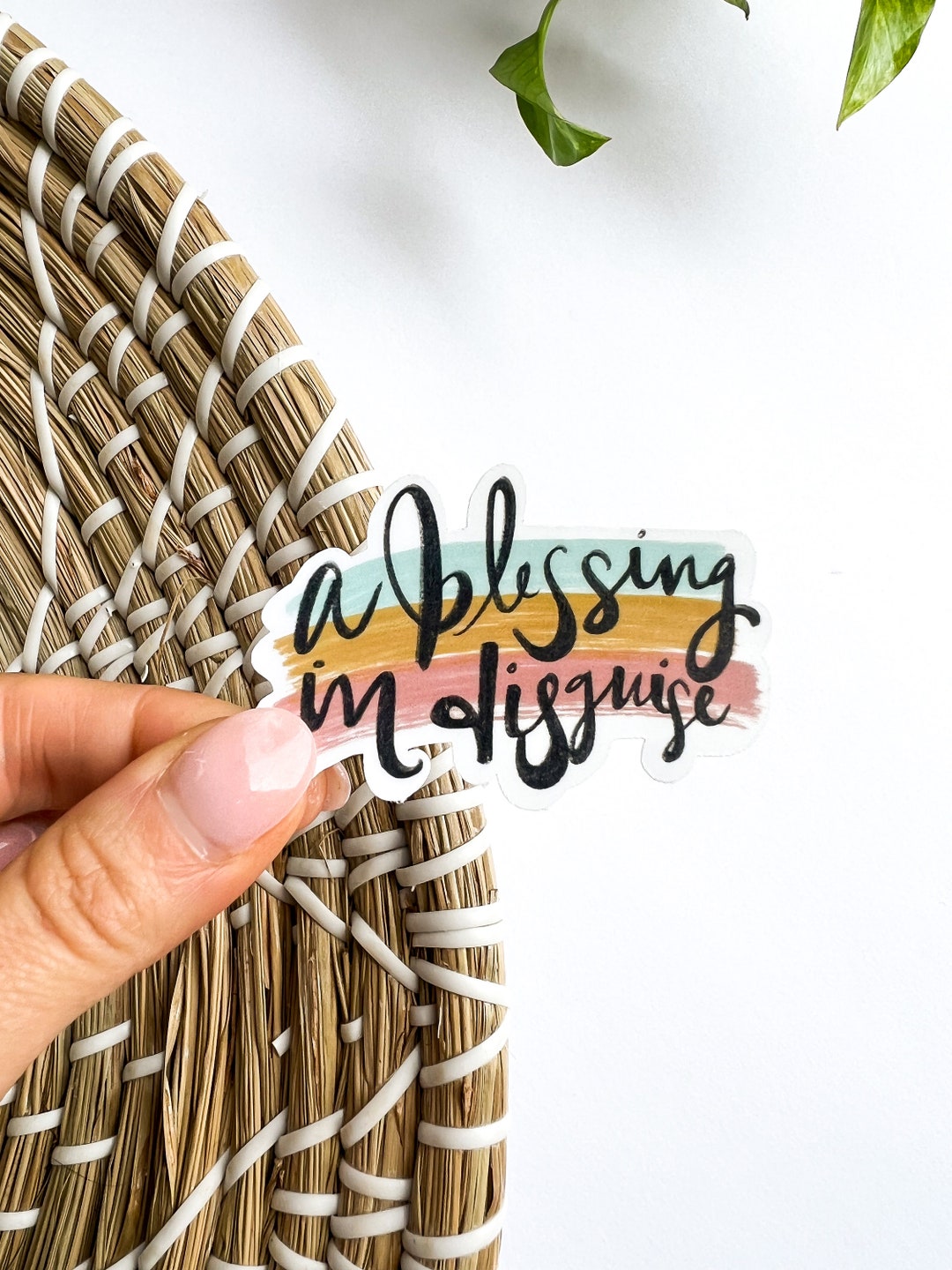 A Blessing in Disguise Sticker Vinyl Stickers Bible Verse - Etsy