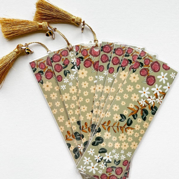 Bee Bookmark - Etsy