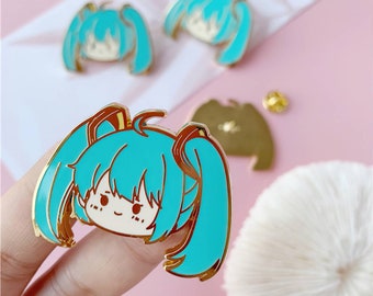 Hatsune Miku Enamel Pin - Etsy