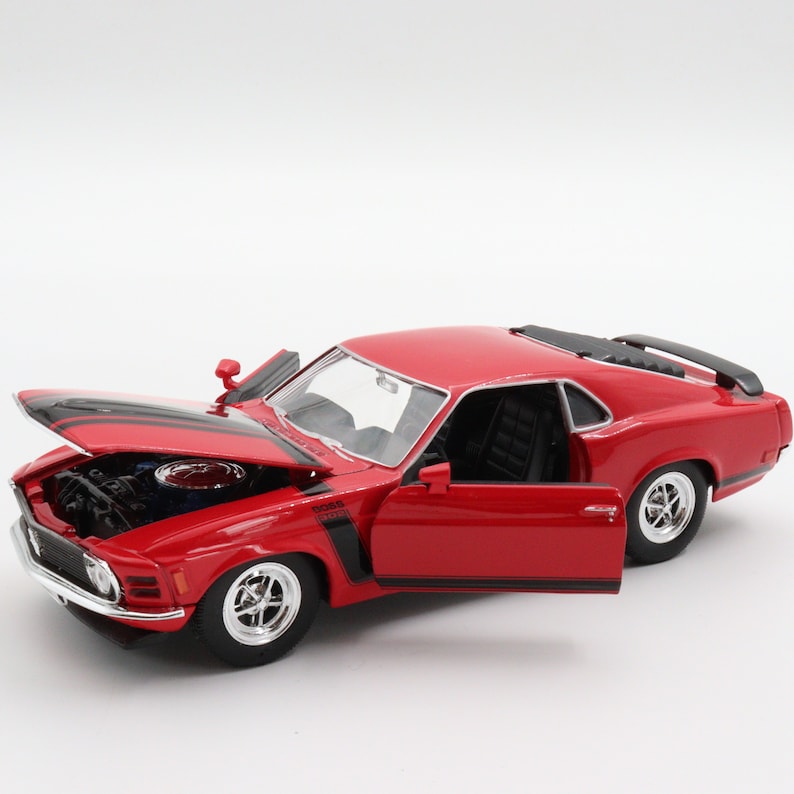 1970 Ford Mustang Welly Model Car|scale 1/24 Classic Diecast Car ...
