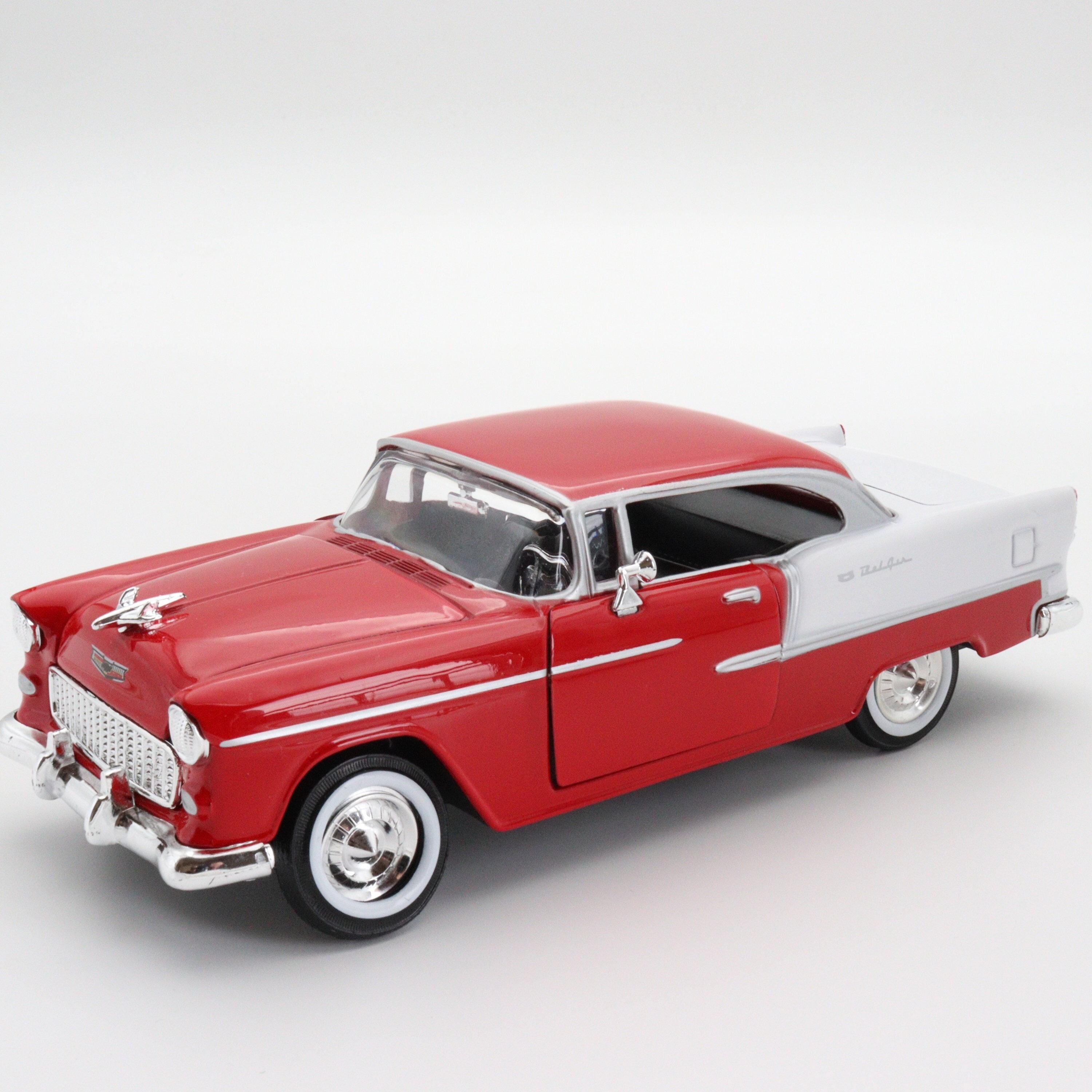 Motormax 1955 Chevy Bel Air|scale 1/24 Vintage Model Diecast Car ...