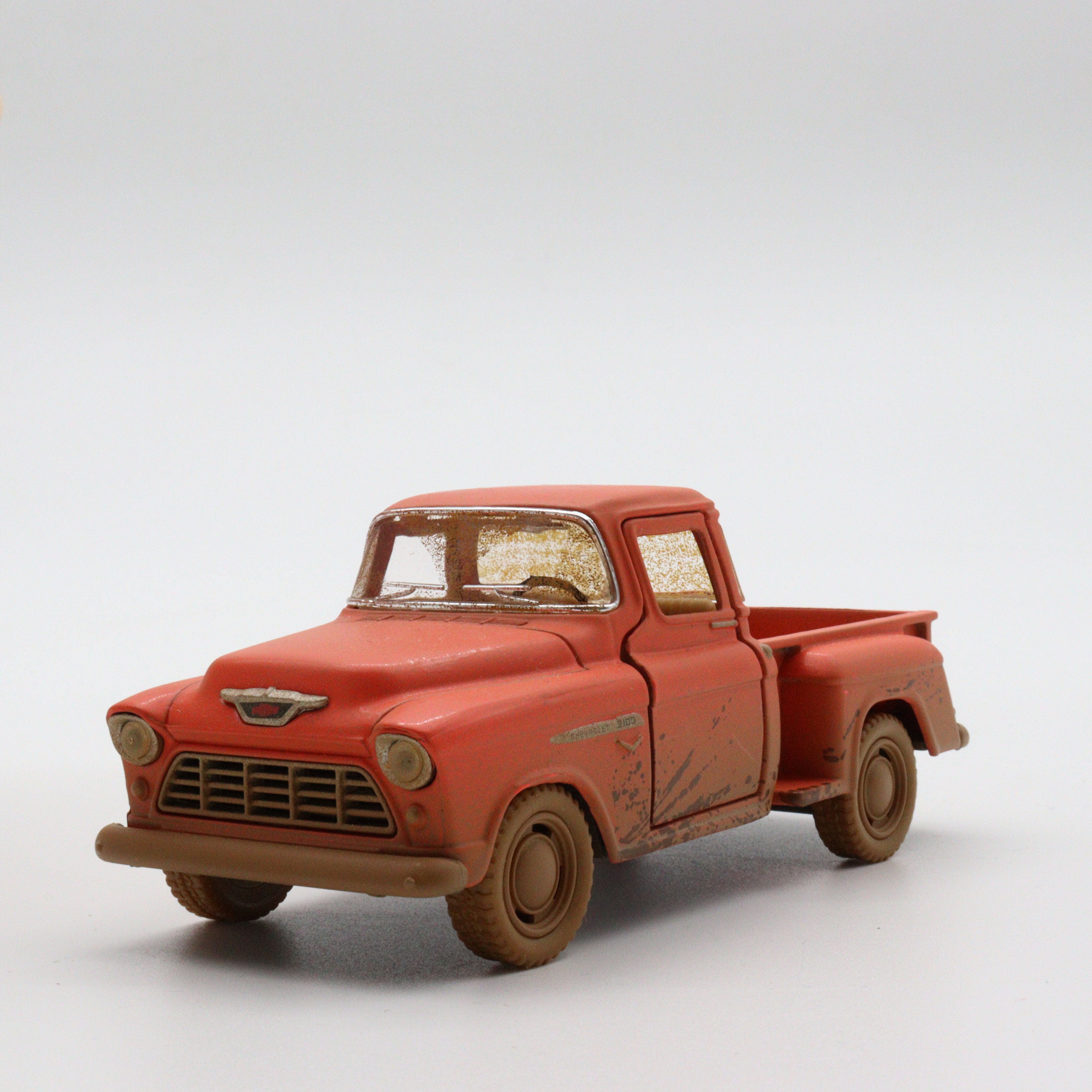 1955 Chevy Stepside Pickup Model Car|scale 1/32 Diecast Car|vintage ...