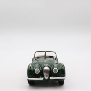 Jaguar XK 120|scale 1/24 Green Diecast Car|vintage Collectible Model ...