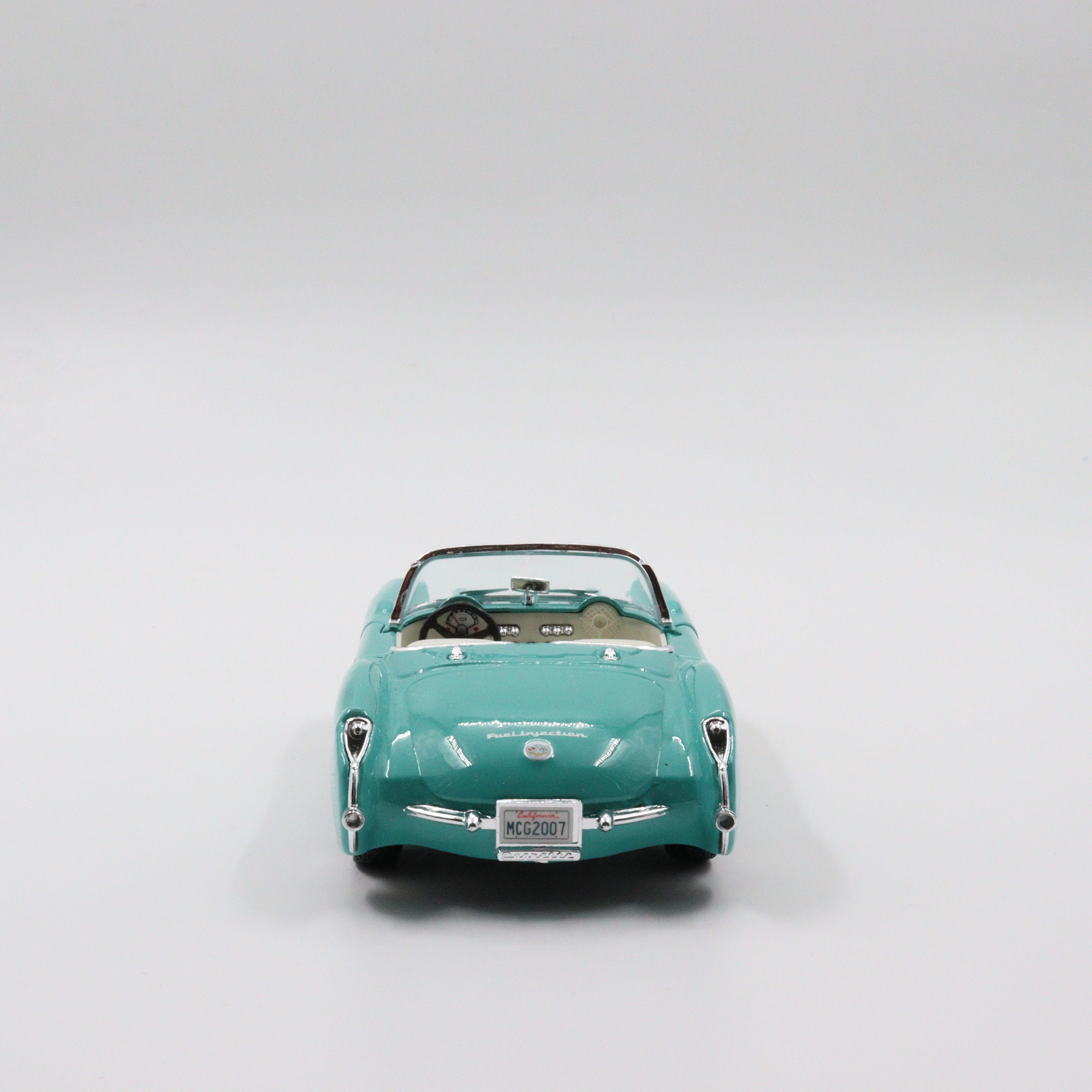 Chevrolet Corvette|scale 1/24 Blue Diecast Car|vintage Model ...