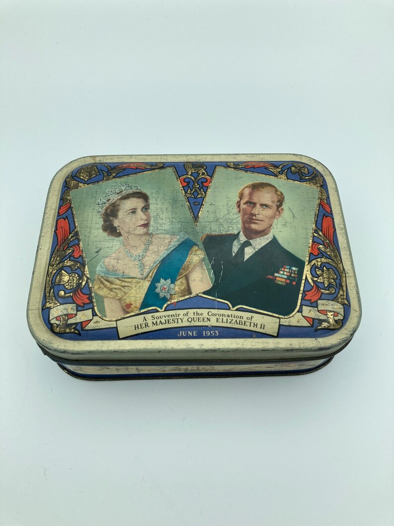 June 1953coronation of Her Majesty Queen Elizabeth II Tin - Etsy
