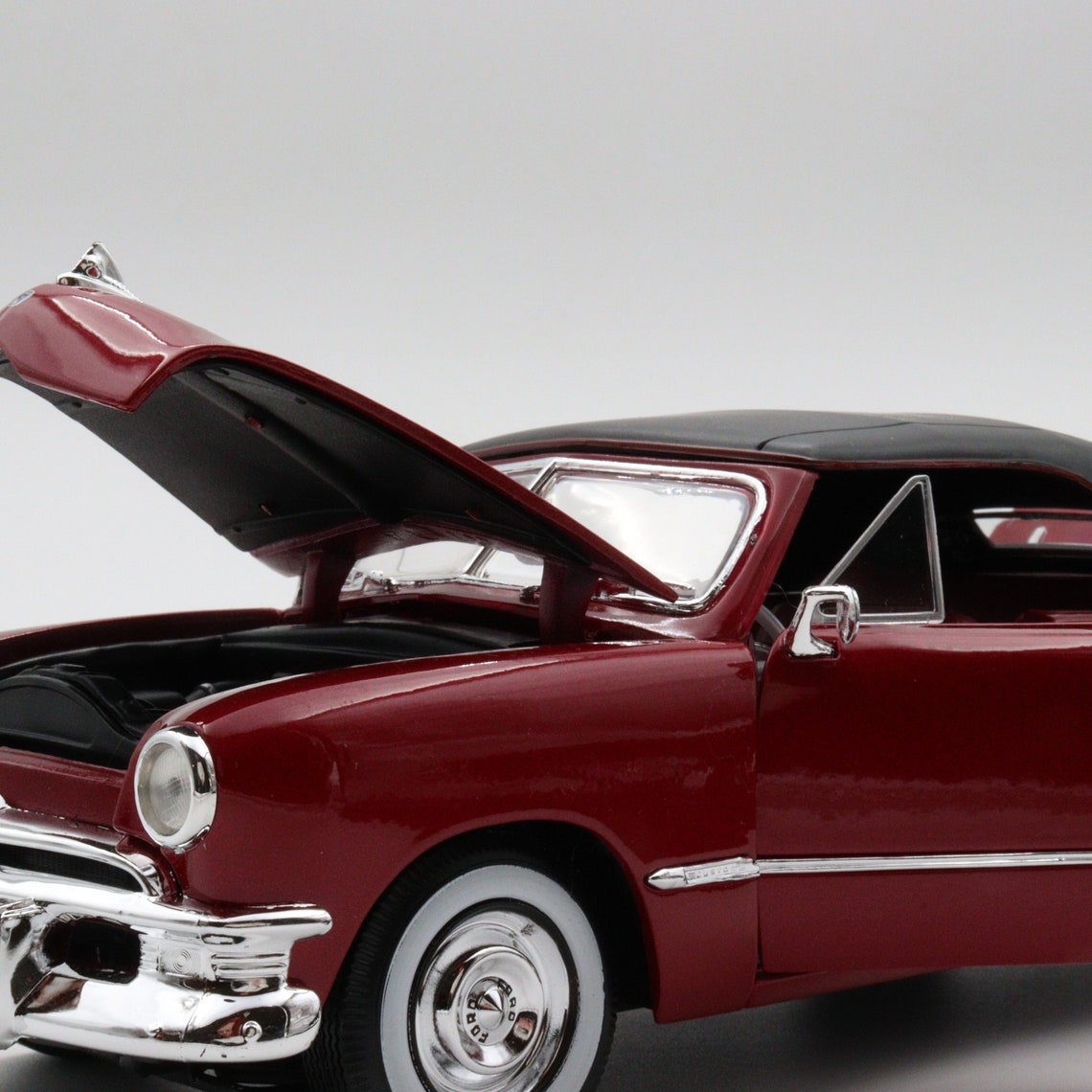 Maisto 1950 Ford Model Carscale 1/18 Red Diecast Carvintage Model Car ...