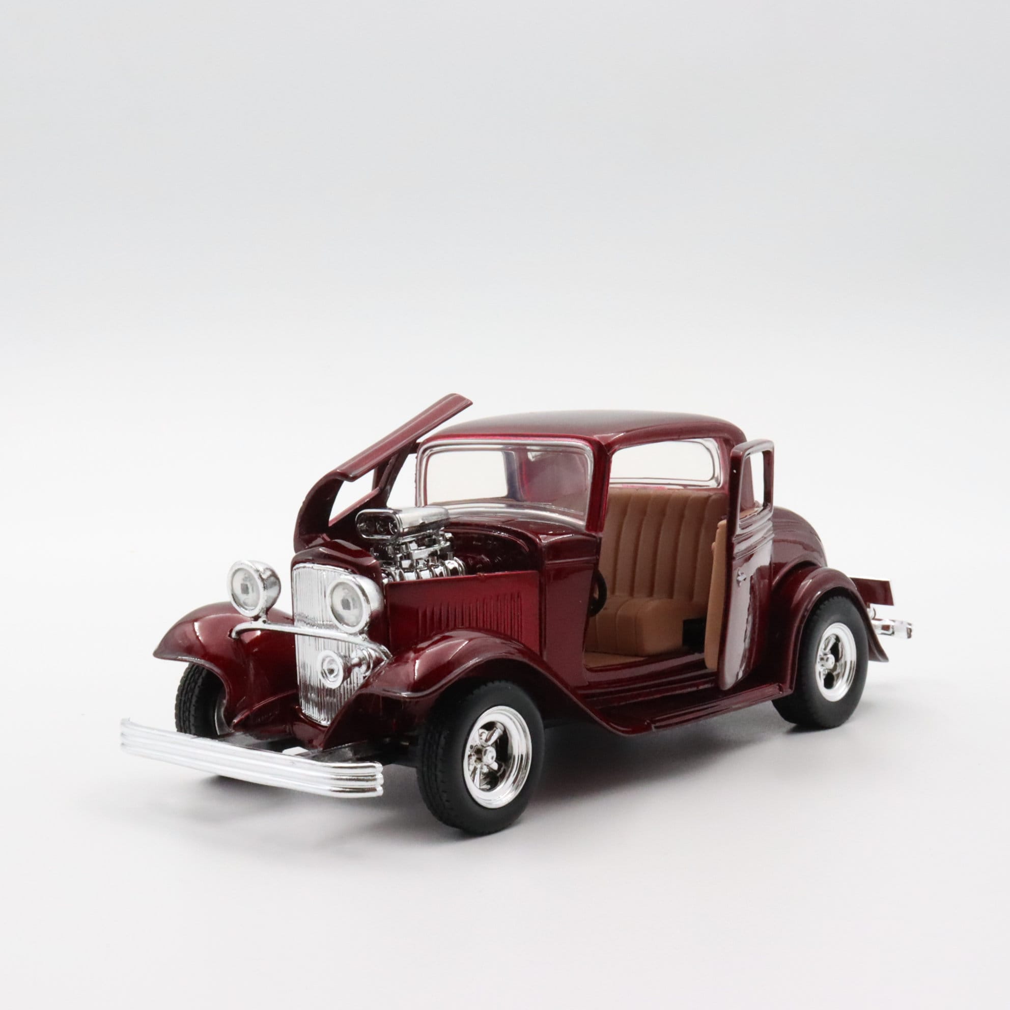 Motormax 1932 Ford Coupe: 1/24 Scale Diecast Red Car Model - Etsy