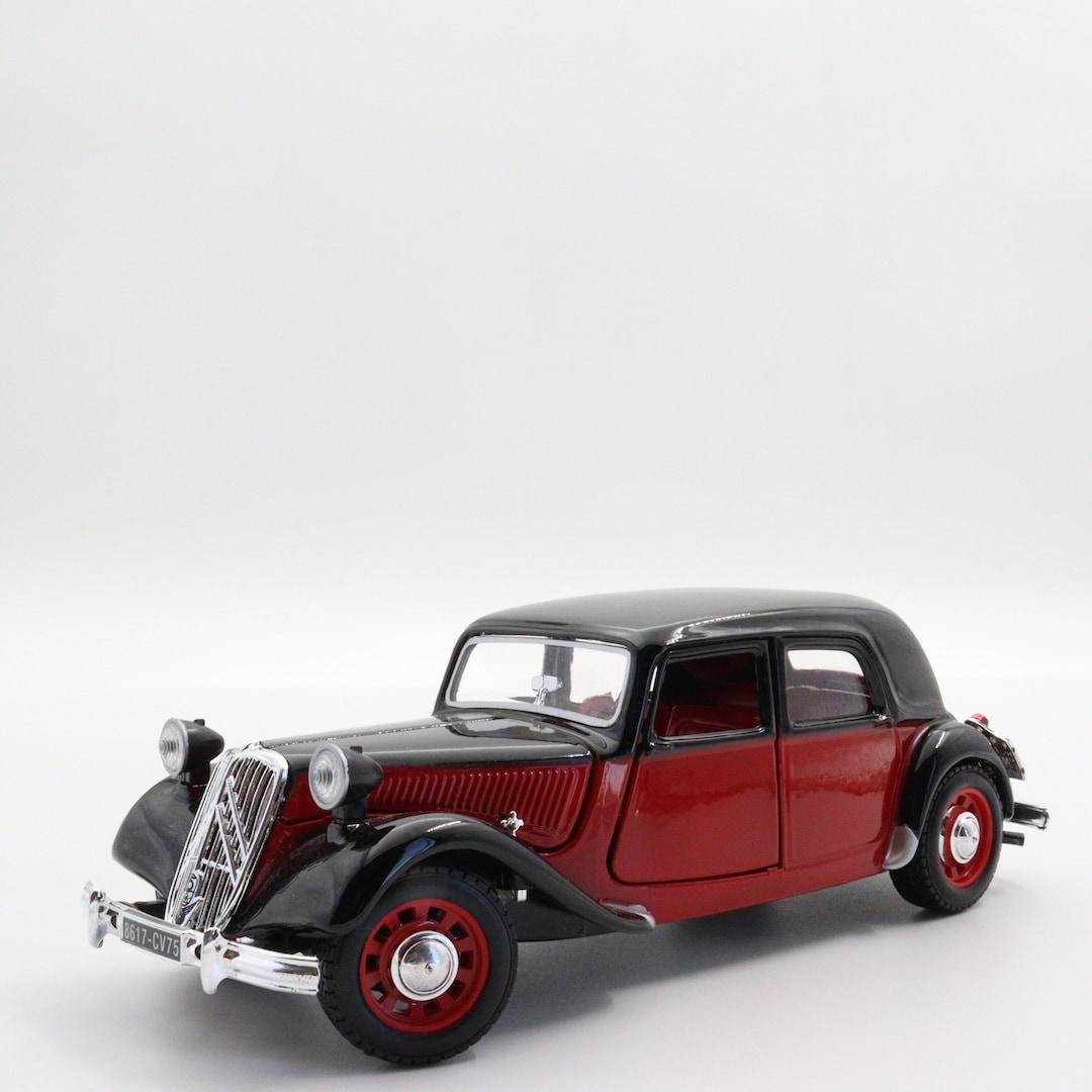 Burago Citroen 15cv 1938 Model Car|scale 1:24 Diecast for Collectors ...