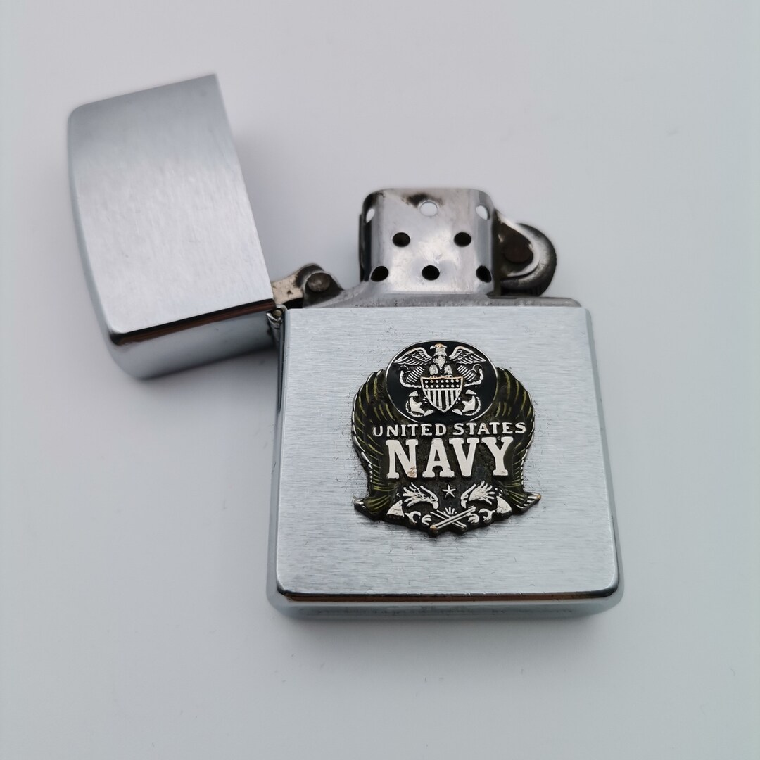 Vintage Collectible Zippo Lighter Made in U.s.a|united States Navy|gift ...