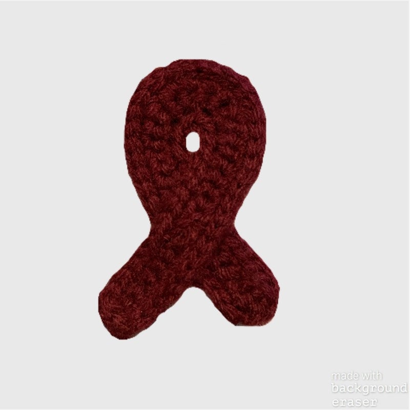 Crocheted Cancer Ribbons - Etsy