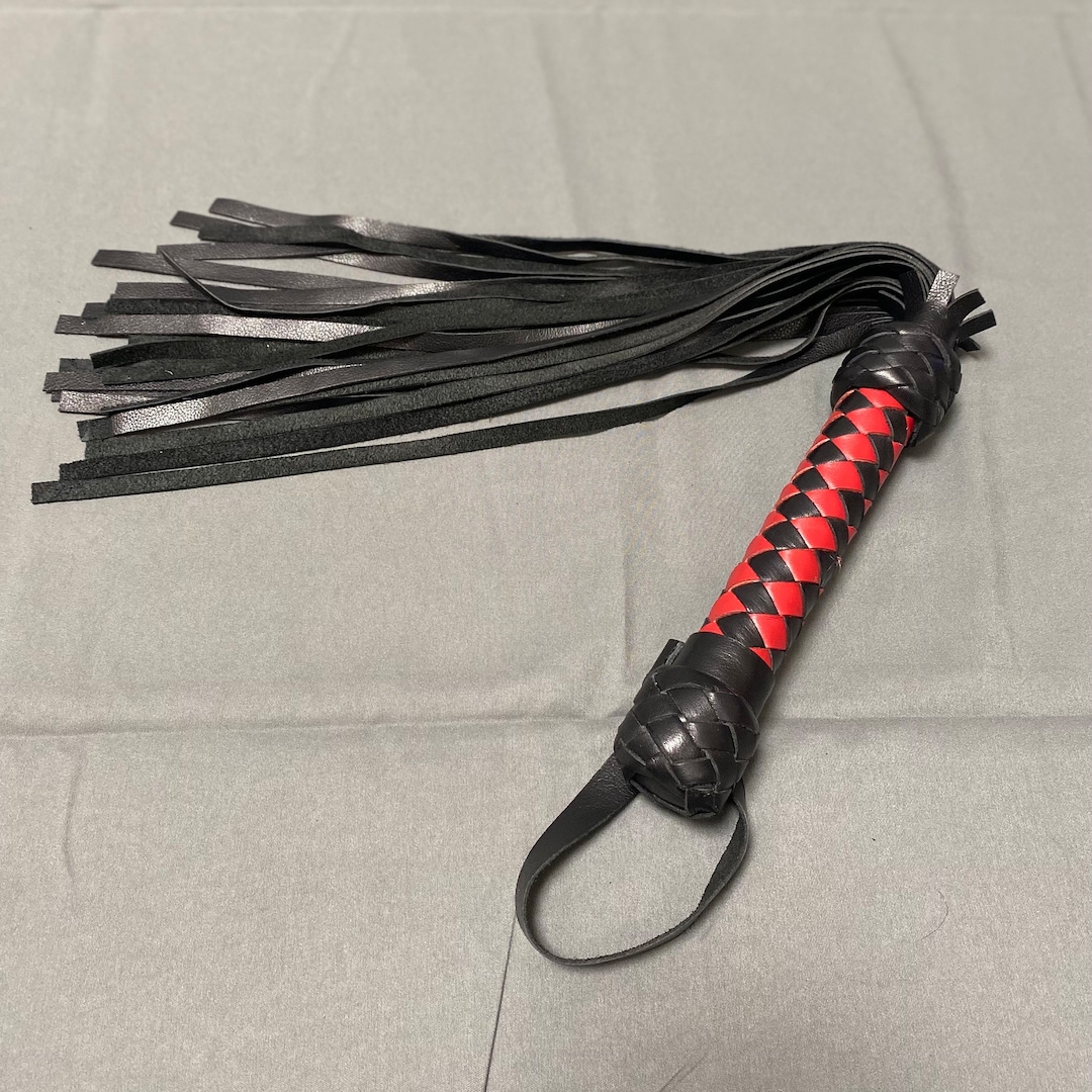 Leather Whip for Adult, Leather Whip, Sm Leather Whip Alternative Toy ...