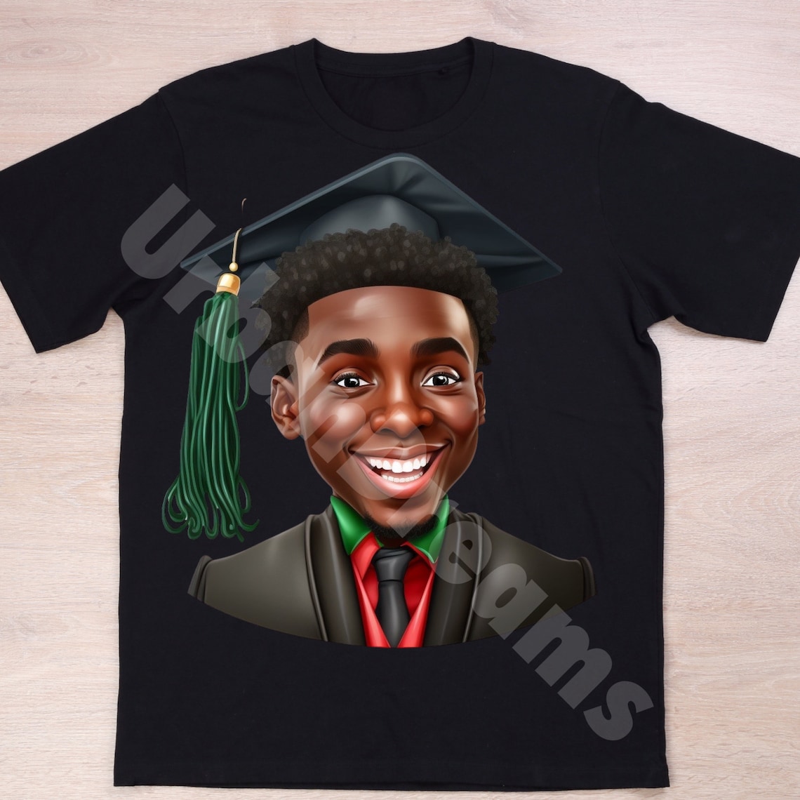 Black Boy Graduation PNG Clipart, Black Male Graduation Clipart, Afro ...