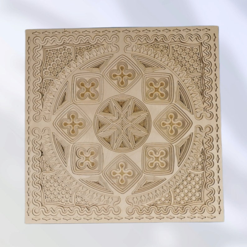Multilayer Laser Cut Mandala - Etsy