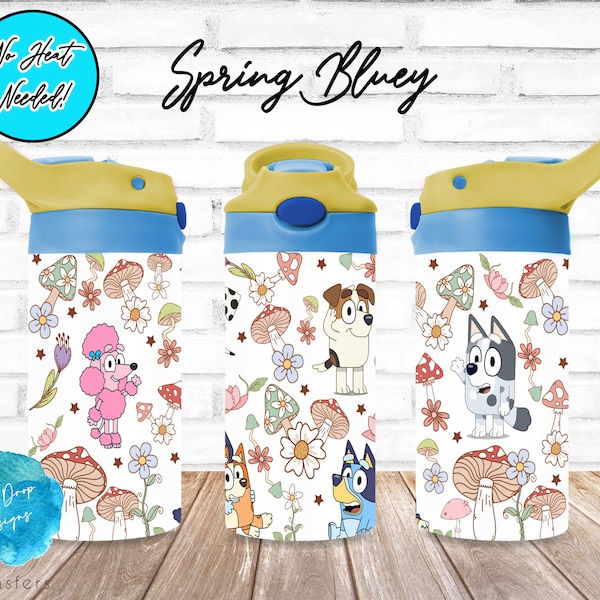 Bluey Sippy Cup Wraps - Etsy