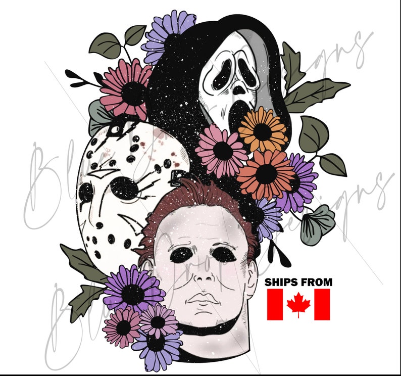 DTF READY to PRESS Heat Transfer Halloween Dtf Print Mike - Etsy Canada