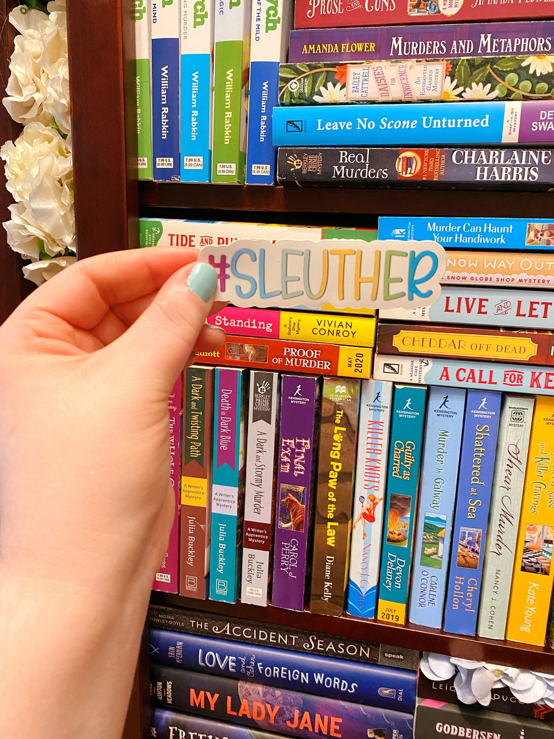 Colorful sleuther Sticker Perfect for Fans of Hallmark - Etsy