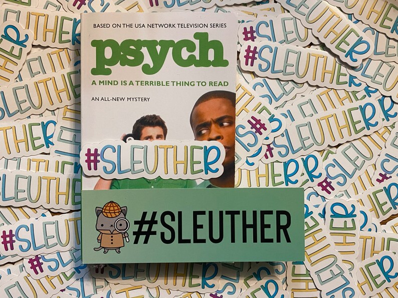 Colorful sleuther Sticker Perfect for Fans of Hallmark - Etsy