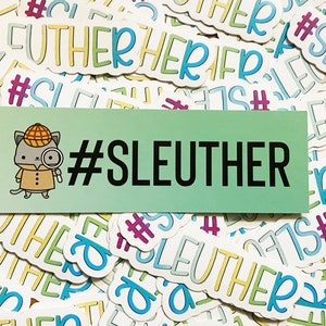 Colorful sleuther Sticker Perfect for Fans of Hallmark Movies ...