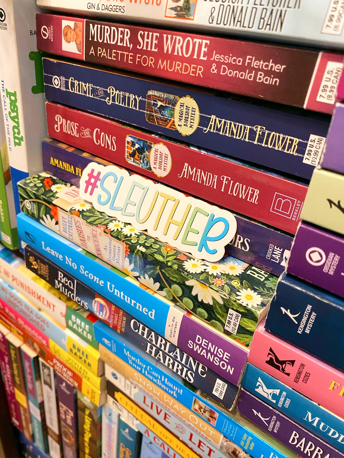 Colorful sleuther Sticker Perfect for Fans of Hallmark - Etsy