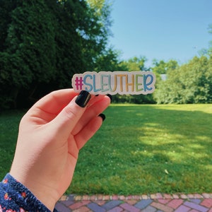 Colorful sleuther Sticker Perfect for Fans of Hallmark Movies ...